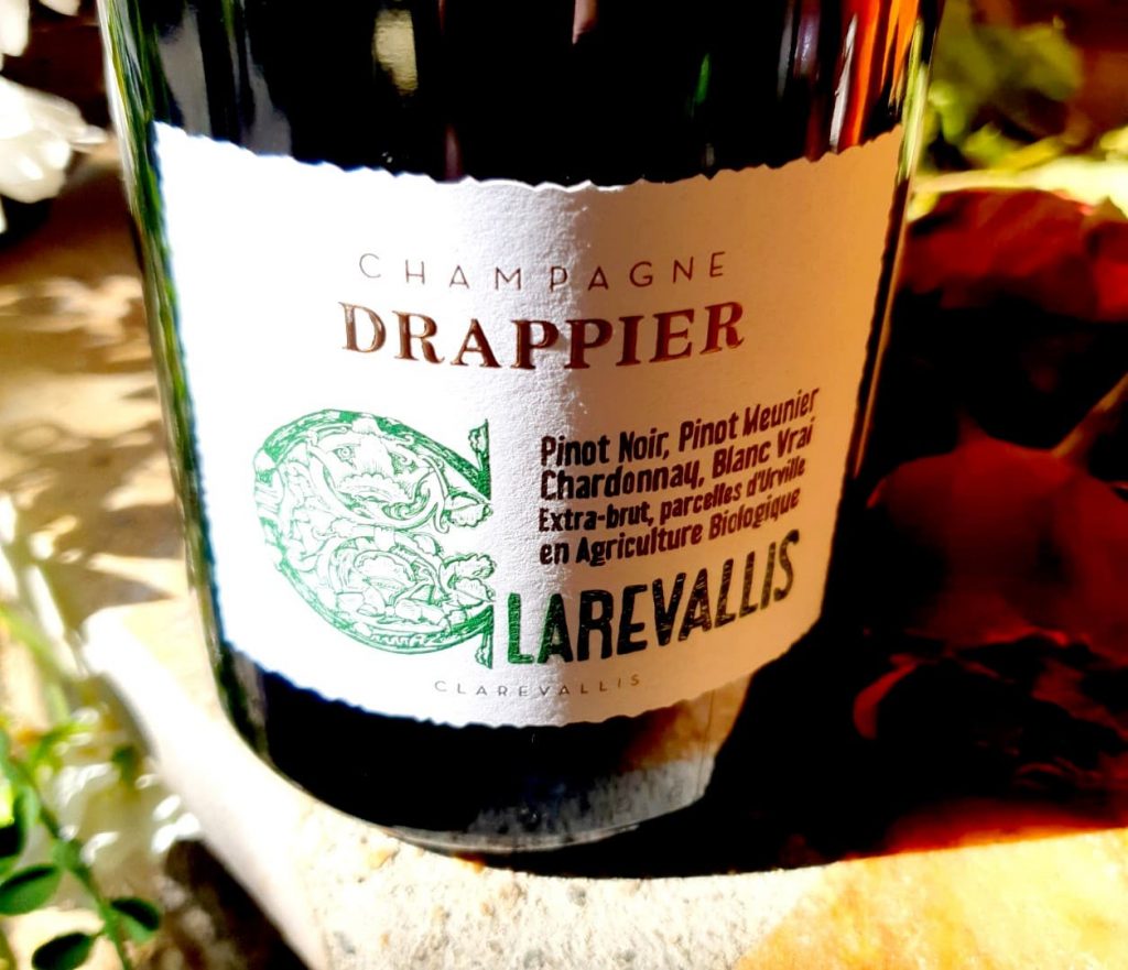 Champagne Drappier Clarevallis extra brut bio [présentation]